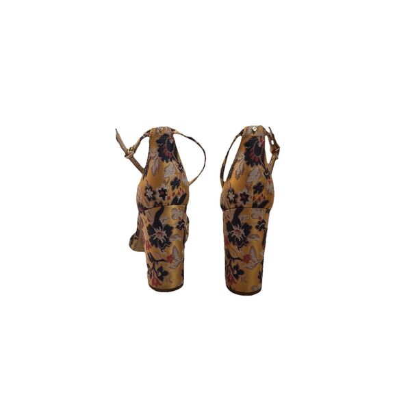 Sam Edelman | Shoes | Sam Edelman Yaro Block Heels Floral Yellow ...